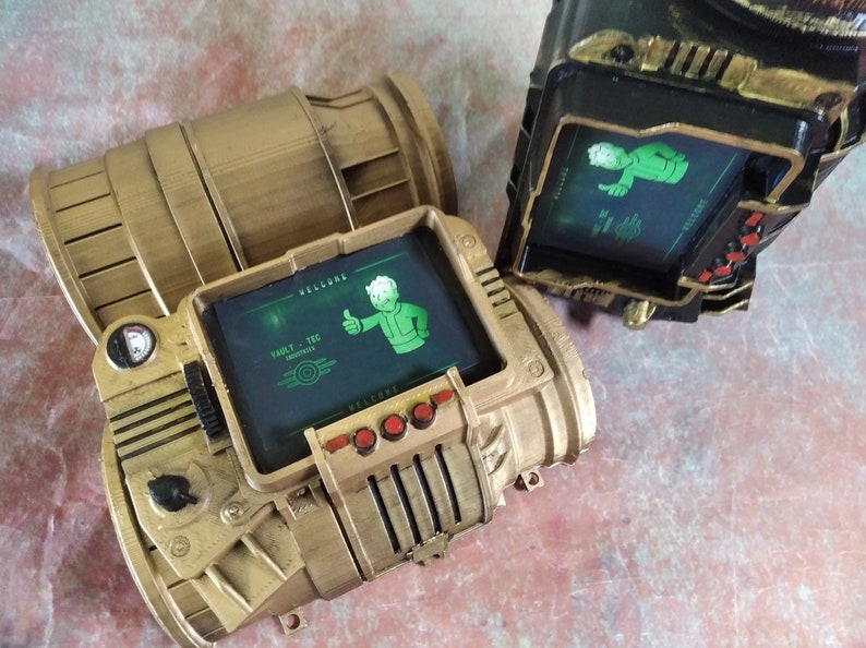 Pimp-Boy 3 Billion Fallout Cosplay Replica 3D Printed Pip | Etsy Pimp-Boy 3 Billion Fallout Cosplay Replica 3D Printed Pip | Etsy