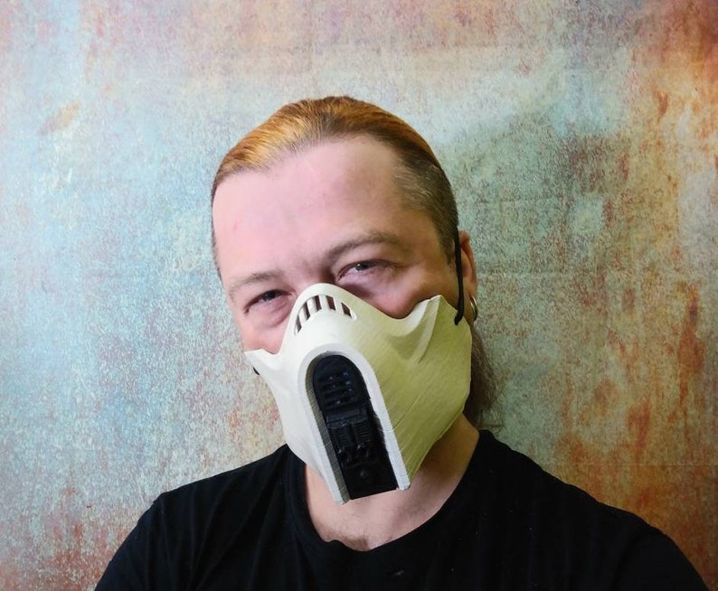 Biker Scout Respirator Mask - Protective Mask - Reusable Respirator ...