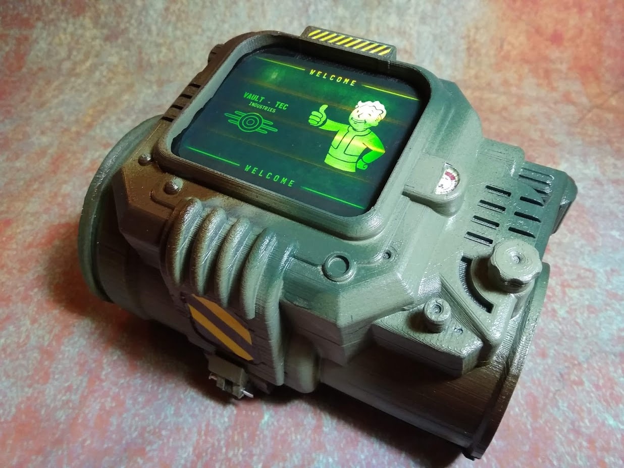 Pip Boy Mk IV 3D Printed Pip Boy 3000 Mk IV Fallout - Etsy Norway