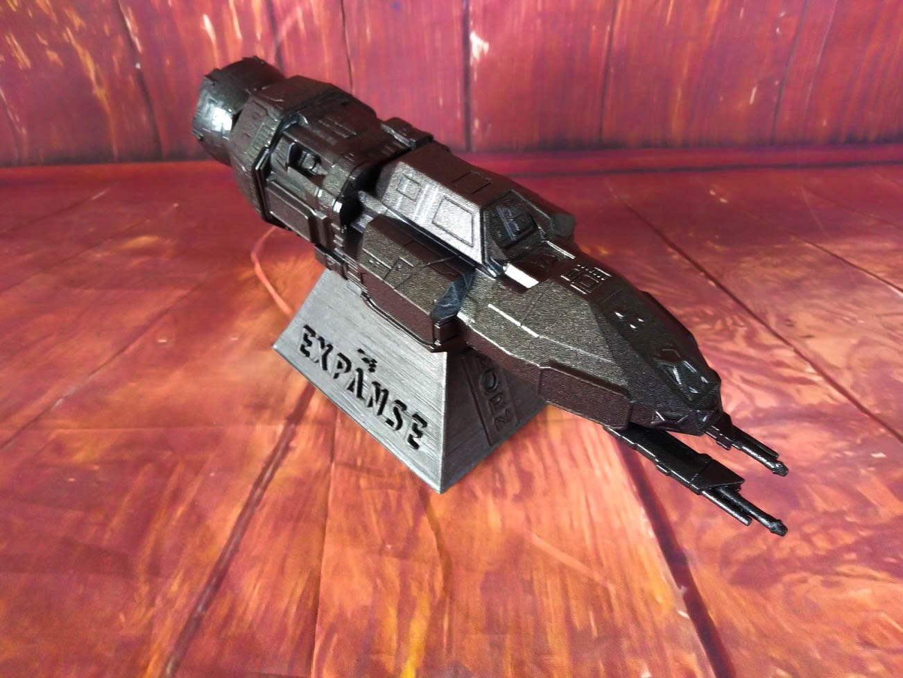 3D Printed Rocinante Spaceship / Roci Gunship / the Expanse Rocinante ...