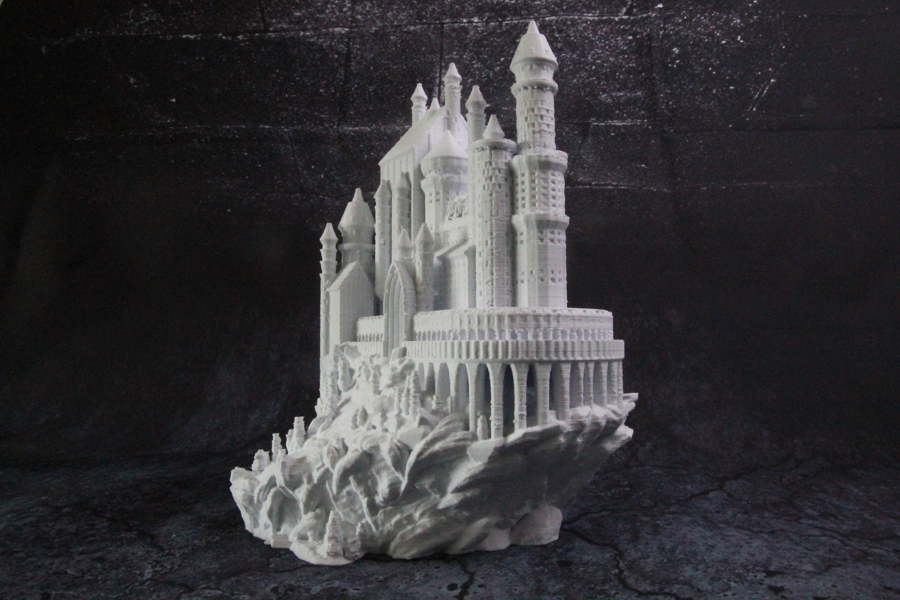 3d Printed Castle Model