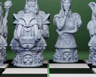Horror Chess Set - Etsy