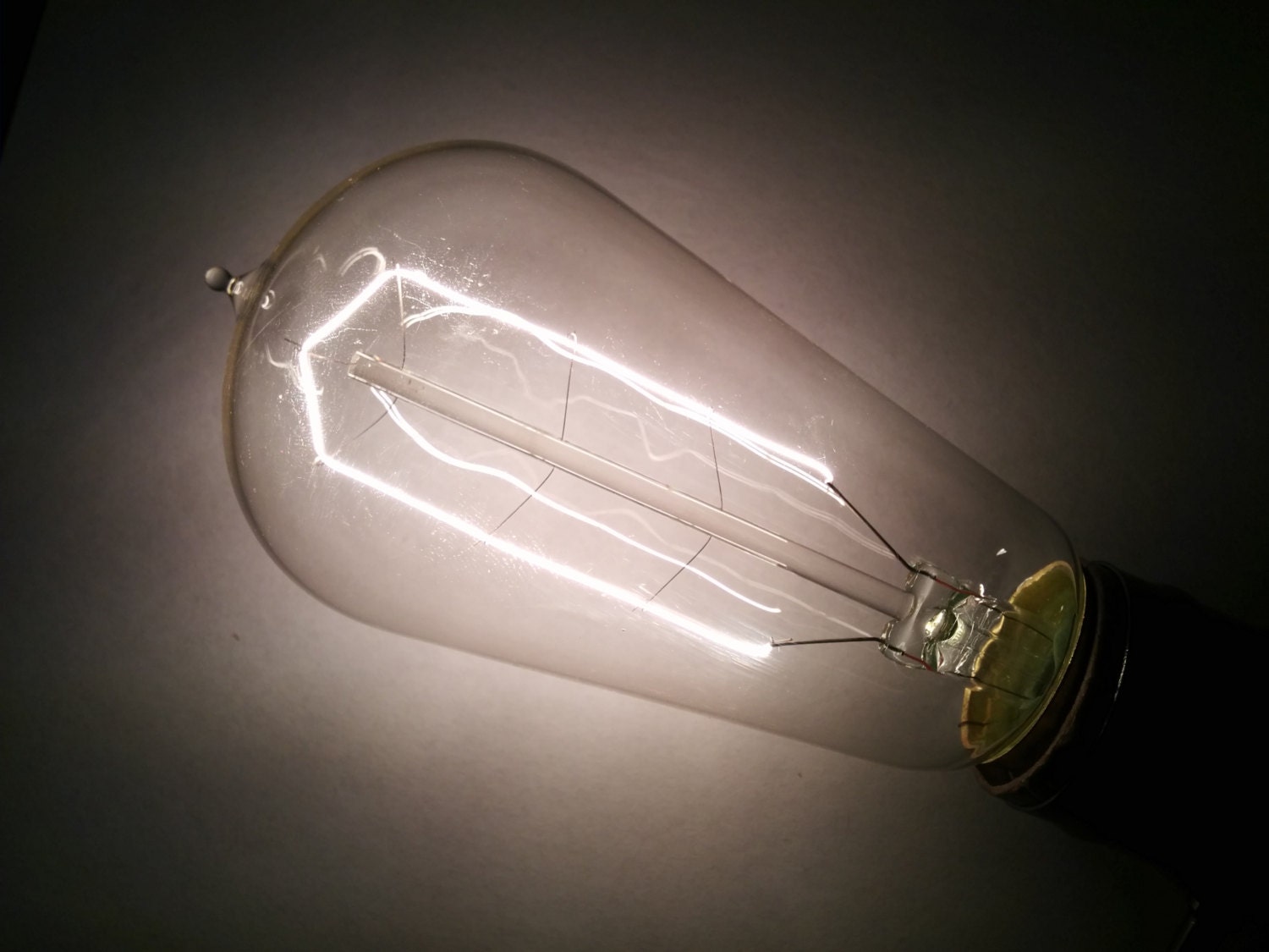 Simple Vintage Lighting ST58 Edison Style Incandescent Filament Light ...