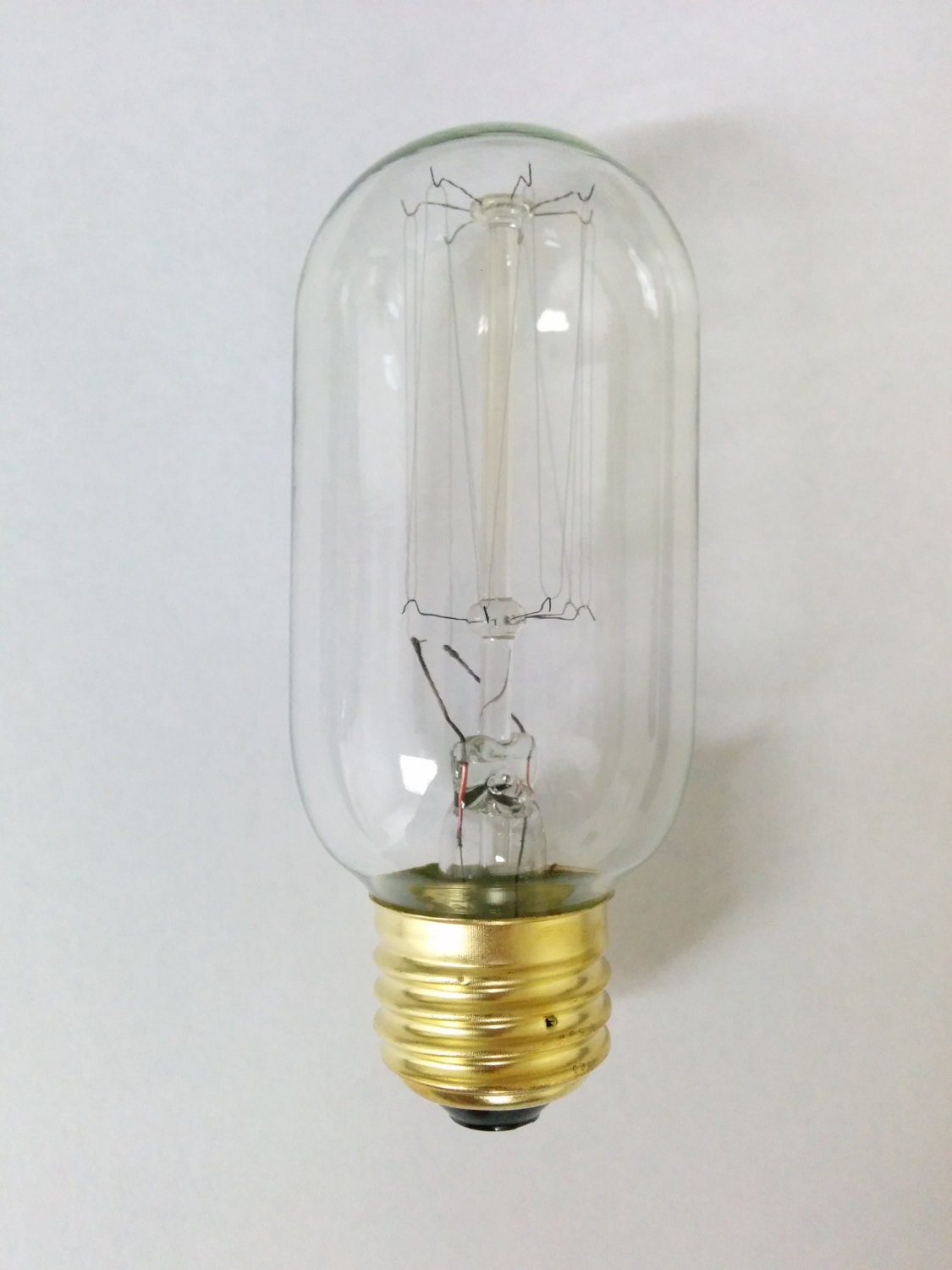 Simple Vintage Lighting T45 Edison Radio Light Bulb E26 Base | Etsy