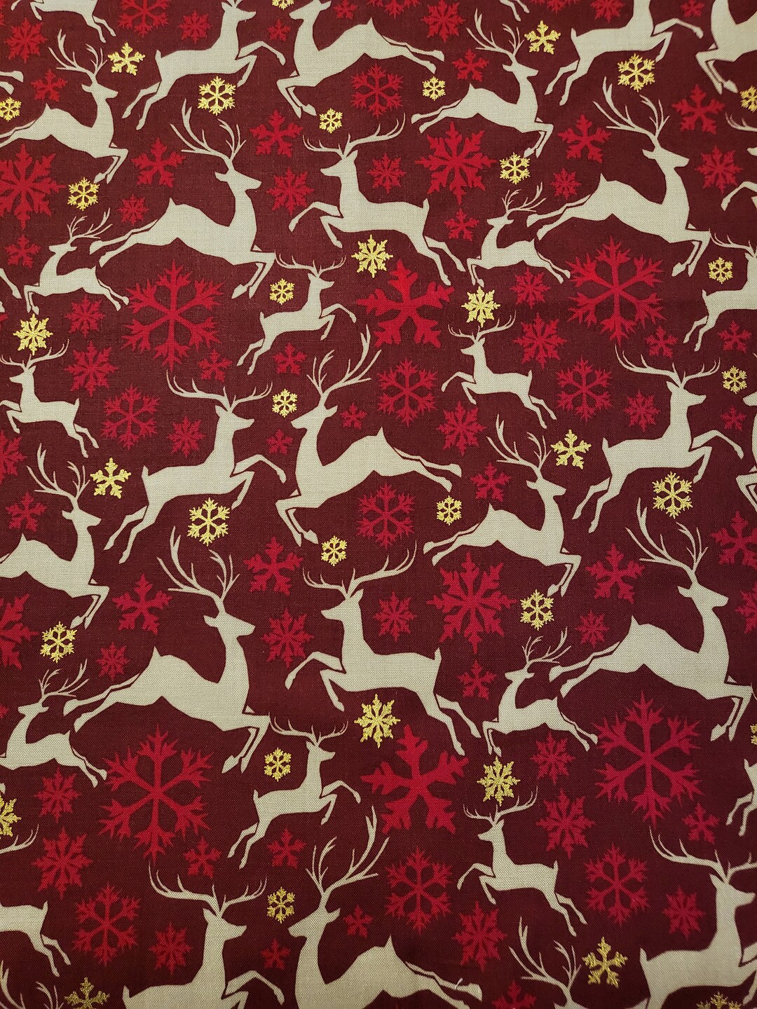 Yule Deer CIRCULAR ALTAR CLOTH, Rune/bone Casting/tarot/oracle Reading ...