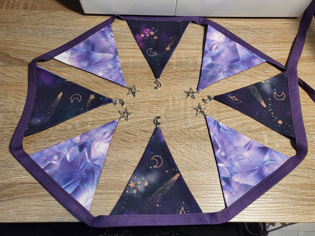 Shooting Star Prayer Flags/bunting, Festivals, Sabbats, Pagan, Wiccan ...