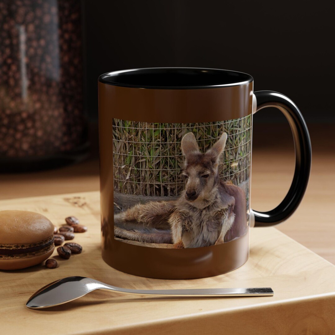 Mug, Wallaby Native to Australia Picture Taken at Wildlife Images in ...