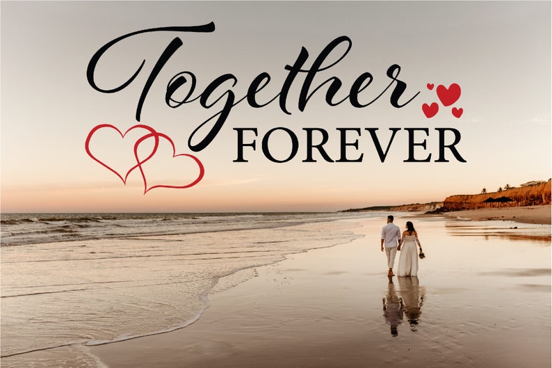 Together Forever Svg-wedding Svg-digital File-together Forever Digital ...