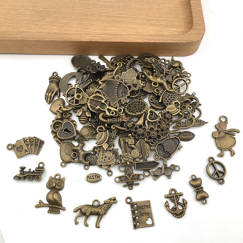 Bronze Charms - Etsy
