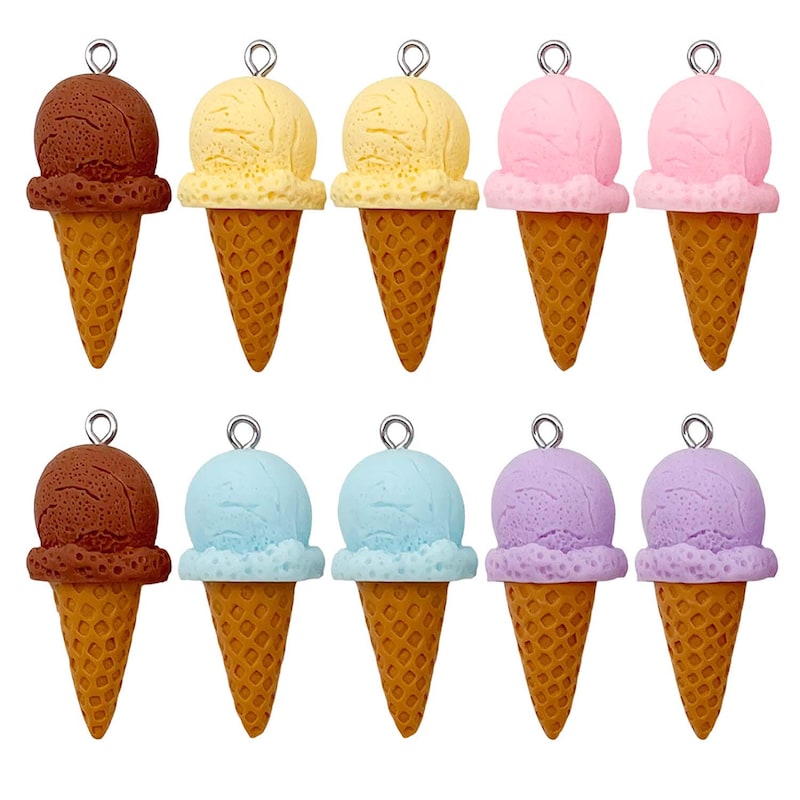 Ice Cream Charms - Etsy