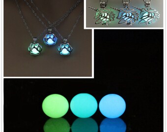 Glow in the Dark Luminous Sphere Stone Smooth Blank Glow - Etsy