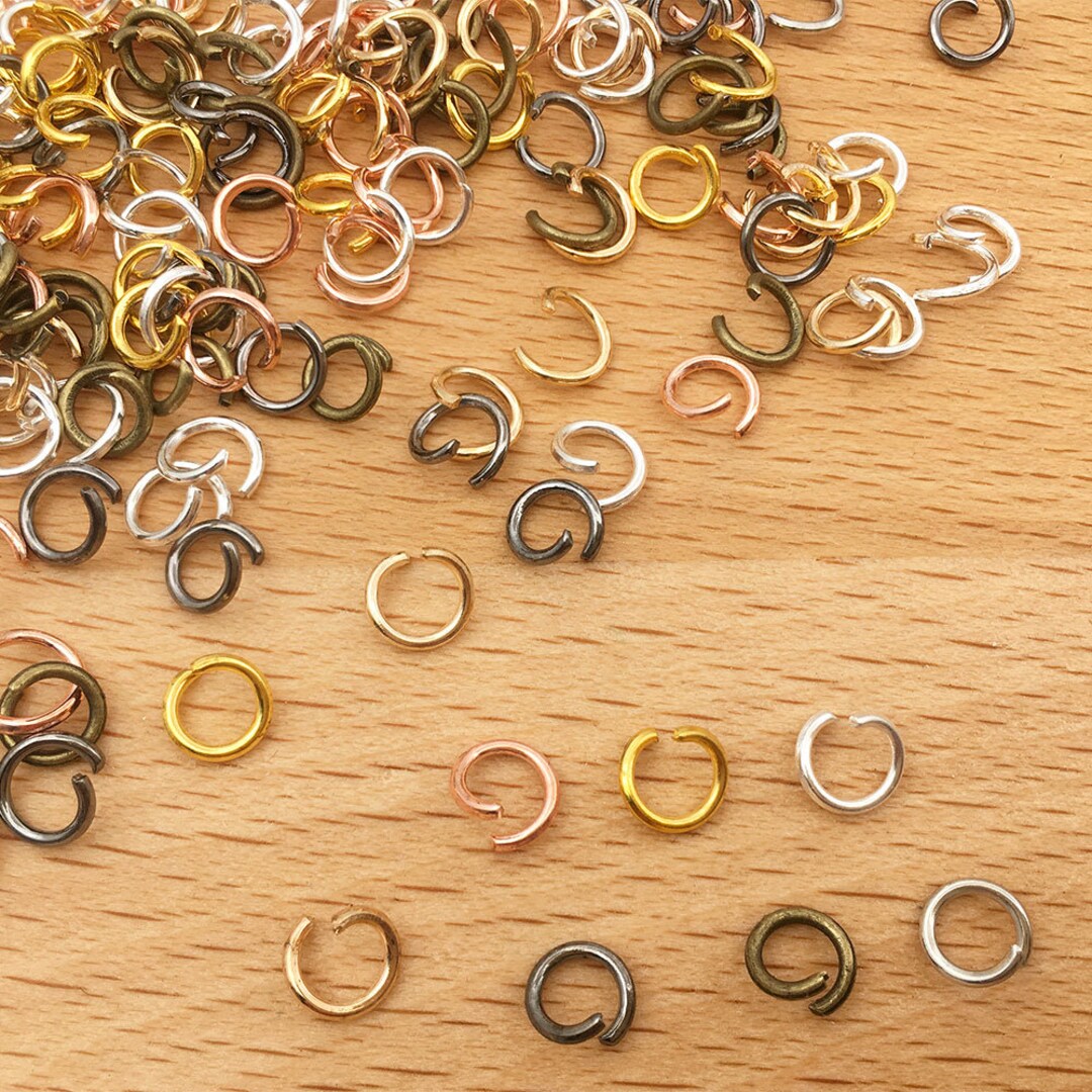 20g Stainless Steel Jumprings Jumpring Split Jump Rings Connectors ...