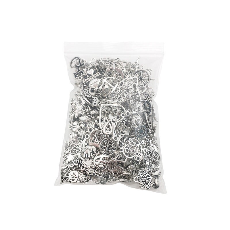 300pcs Assorted Mixed Charms in BULK Antique Silver - Etsy