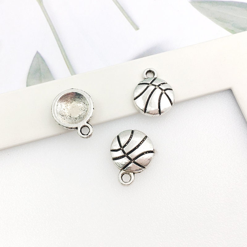 10/20/30PCS Bulk Basketball Charms Sports Basketball Charms | Etsy
