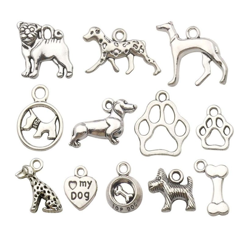 Dog Charm - Etsy