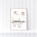 Watercolour Long-billed Corellas Print Native Australian Bird Prints ...