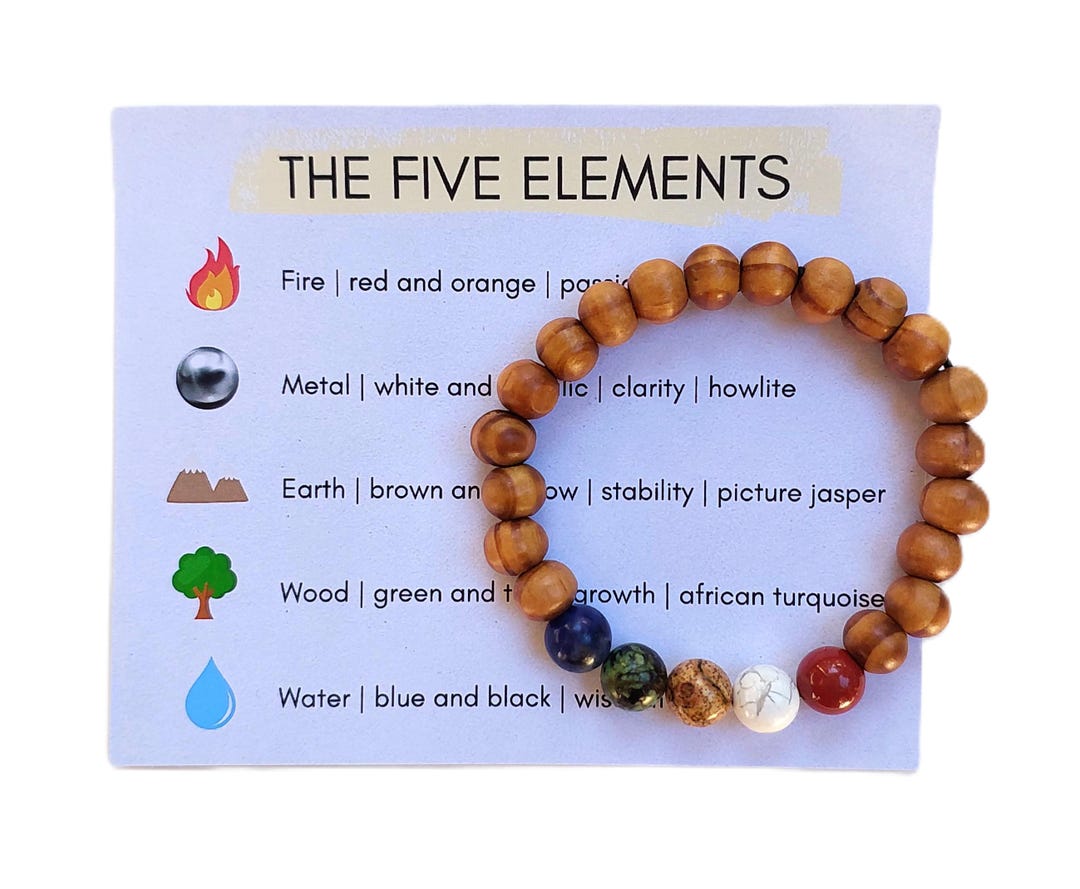 The Five Elements Bracelet - Etsy