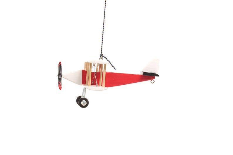 Hanging Airplane Collectible Red White Black For Children | Etsy