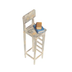 Note Holder Wooden Decorative Chair Miniature Furniture for - Etsy