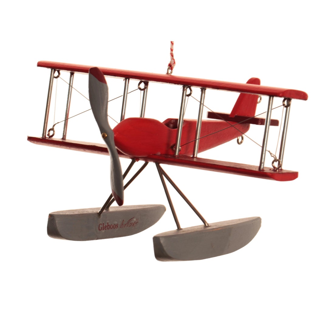 Limited Edition Hanging Seaplane, Decorative Wooden Airplane, Travel ...