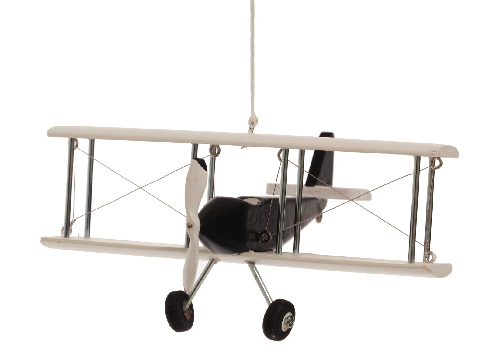 Wooden Hanging Airplane Black White for Children Nursery - Etsy