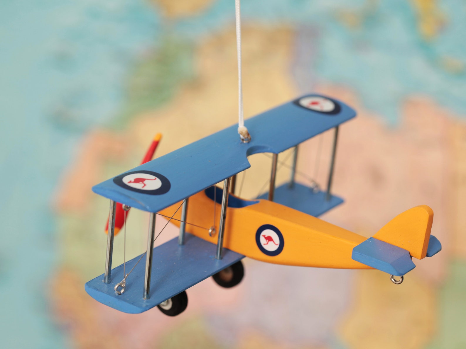 Hanging Airplane With Military Aircraft Insignia. Model - Etsy