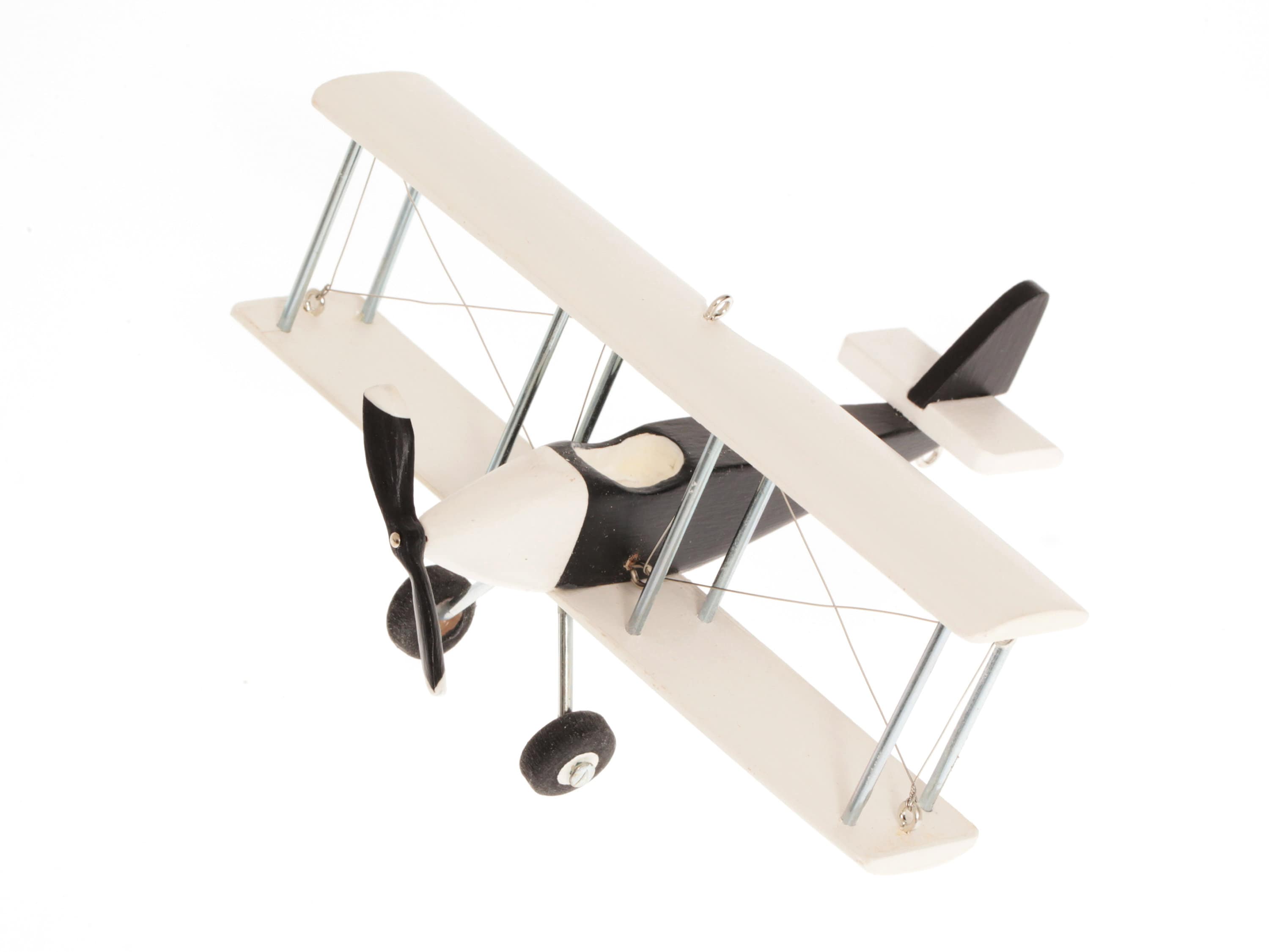 Hanging Airplane White Black Kids Room Nursery Decor - Etsy