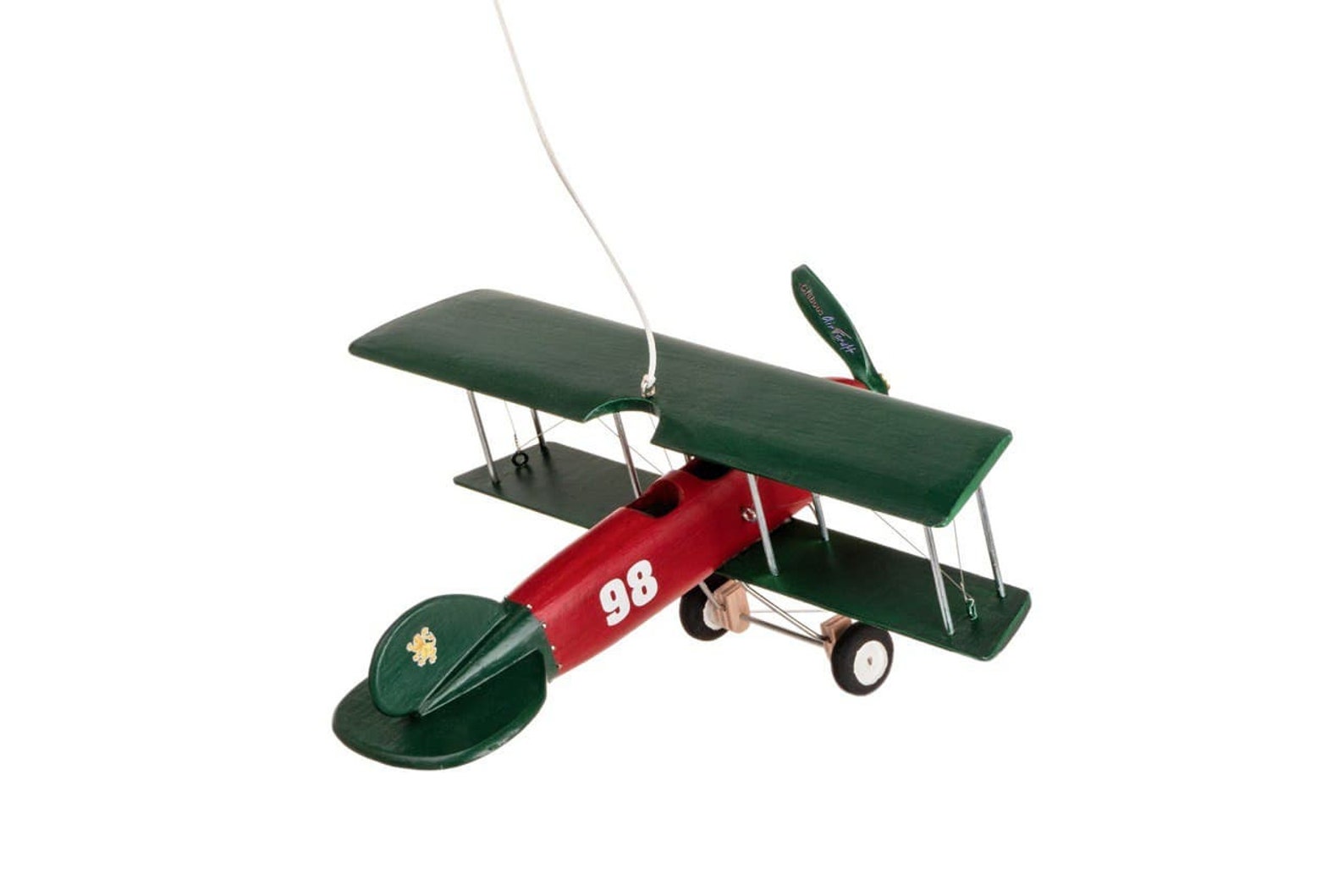 Wooden Albatros Hanging Airplane, Nursery New Baby Ornament Decor - Etsy