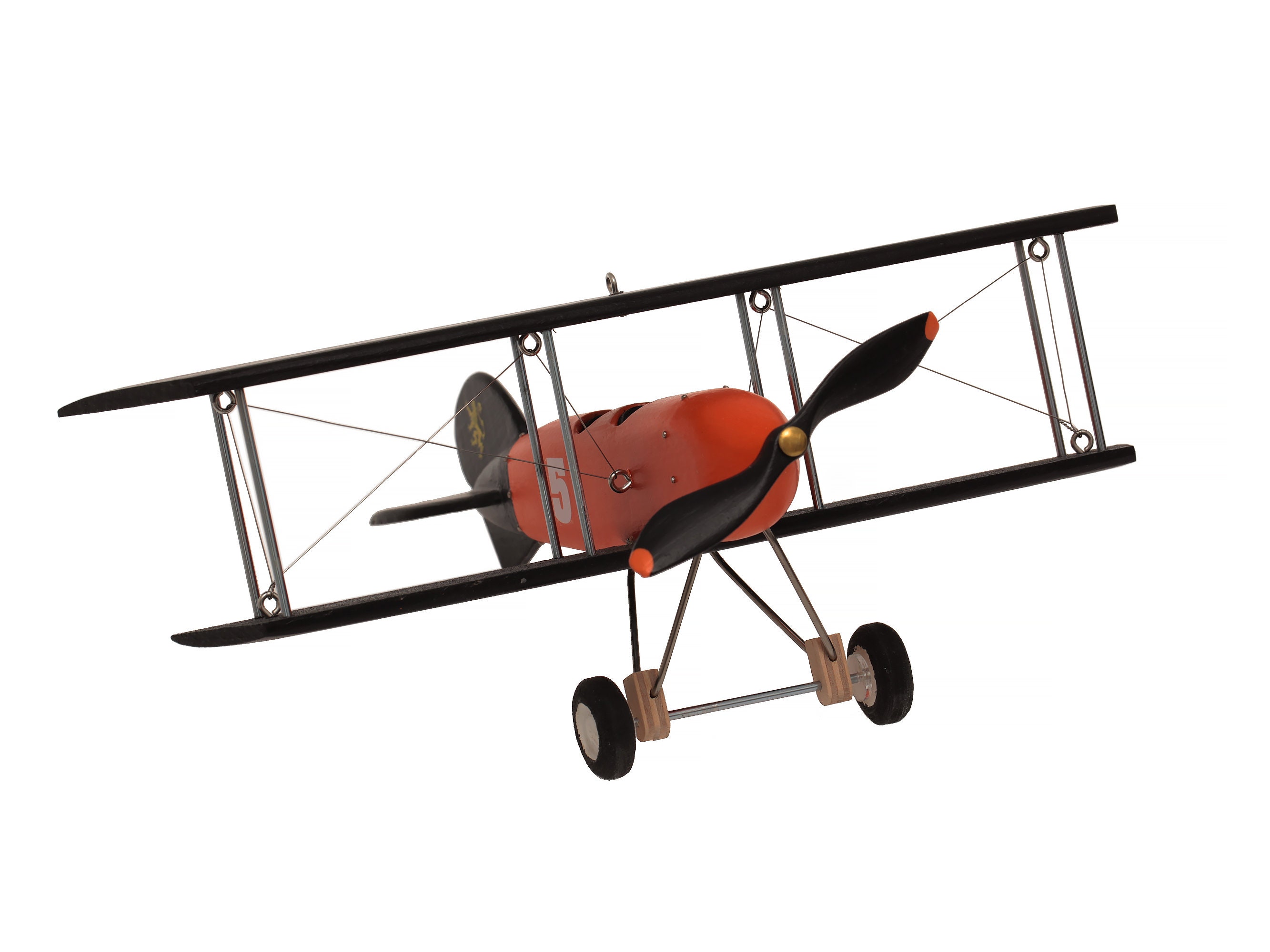 Albatros Wooden Hanging Airplane, Nursery Ceiling Plane Decor for Boys ...