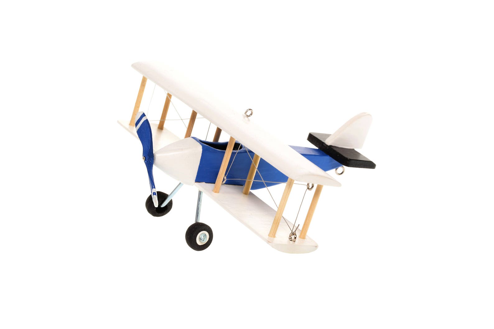 Airplane mobile 4 Blue White Black Hanging planes with | Etsy