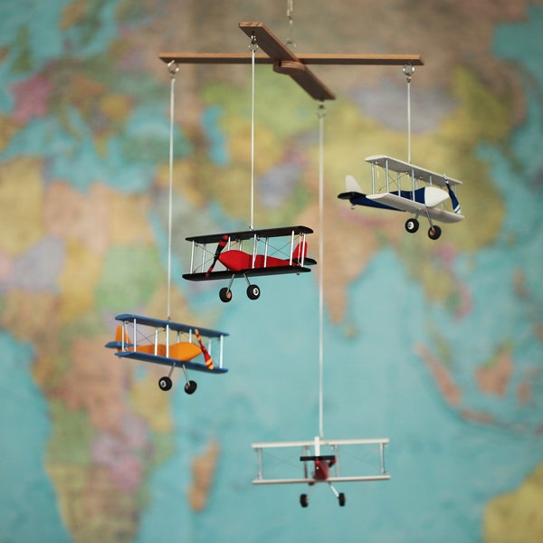 Airplane Mobile - Etsy
