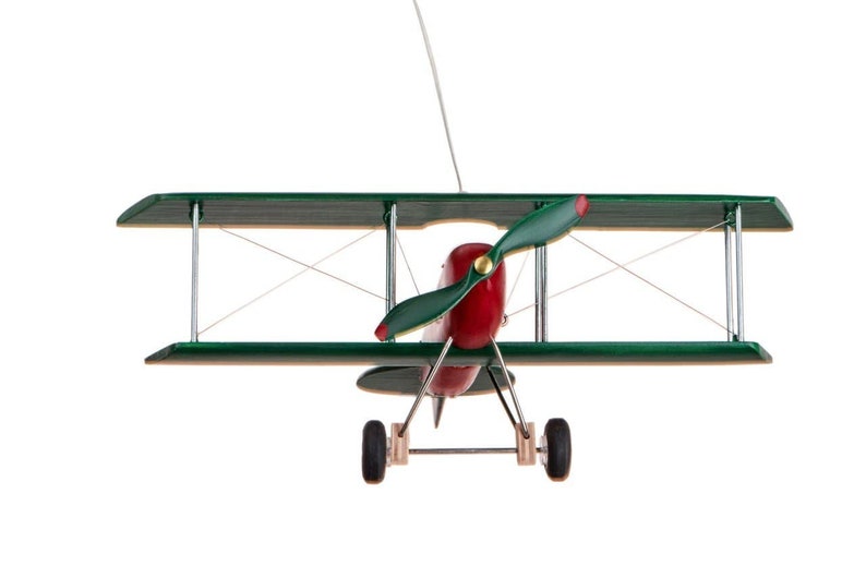 Wooden Albatros Hanging Airplane, Nursery New Baby Ornament Decor - Etsy