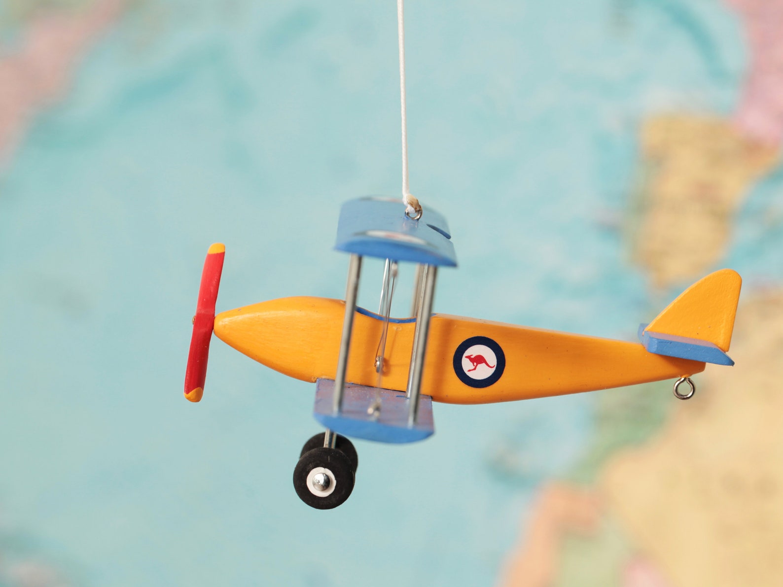 Hanging Airplane With Military Aircraft Insignia. Model - Etsy