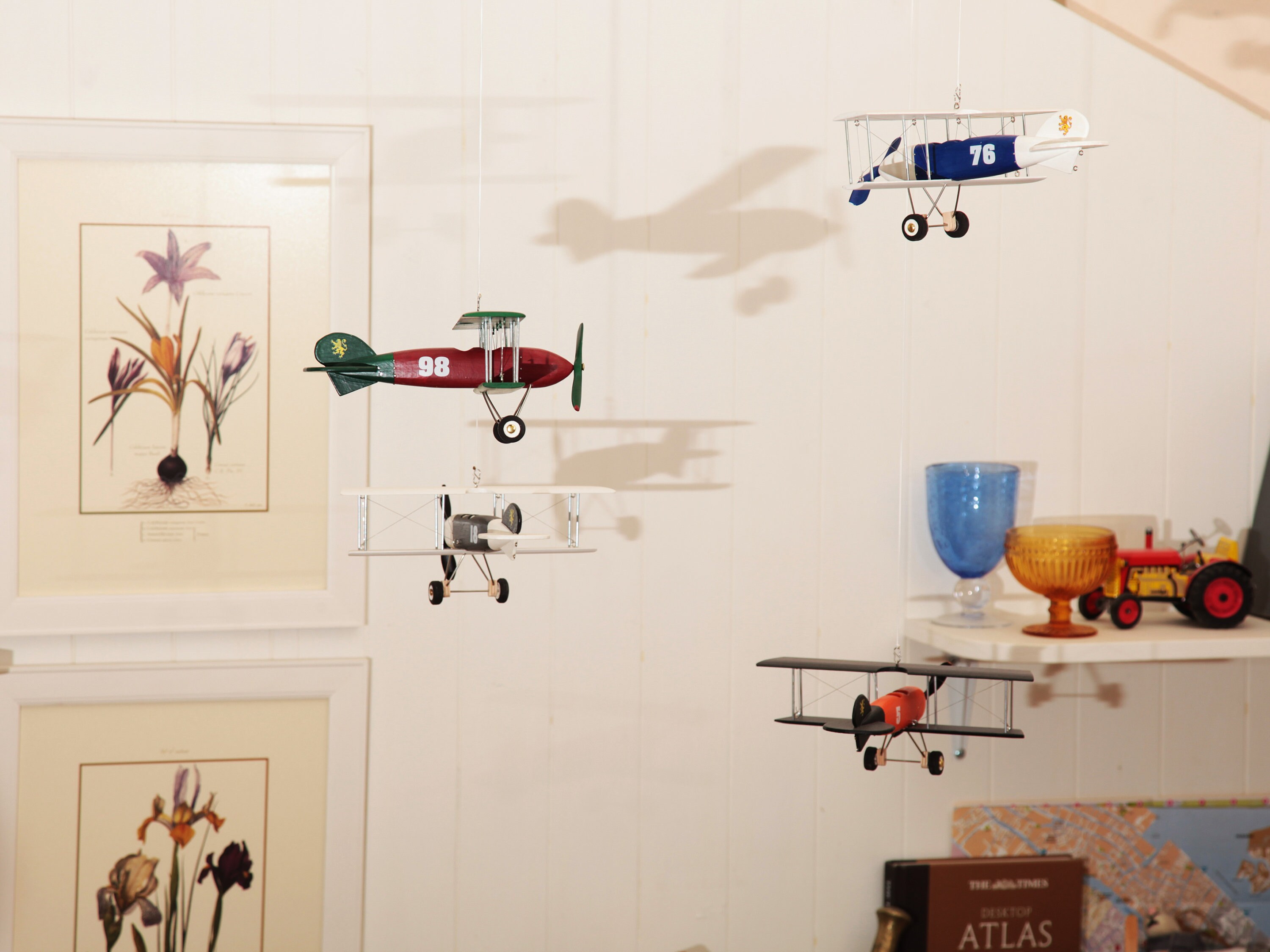 Albatros Airplane Mobile, Wooden Nursery Decor, Baby Shower Gift - Etsy