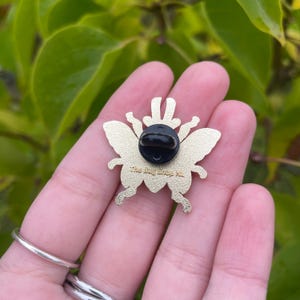 Rainbow Stag Beetle Enamel Pin - Moth Pin - Insect Pin - Lapel Pin ...