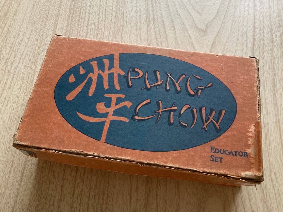 Antique 1923 Pung Chow Mah Jongg Educator Set - Etsy
