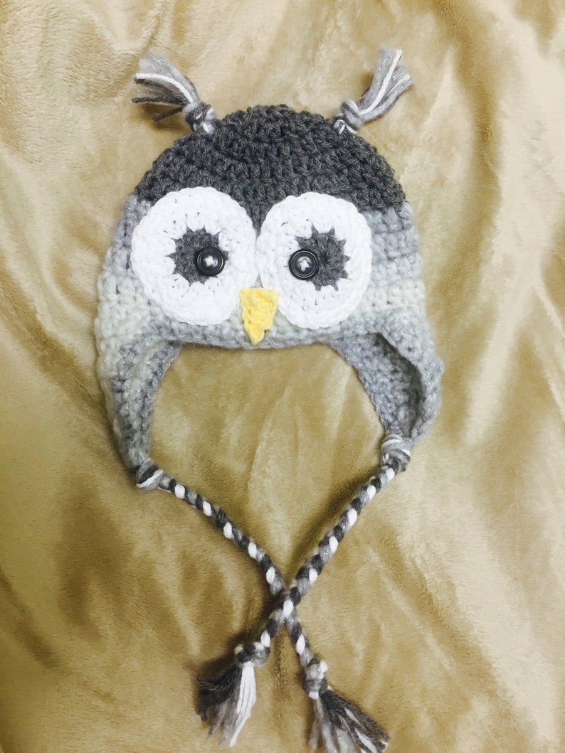 Owl Beanie - Etsy