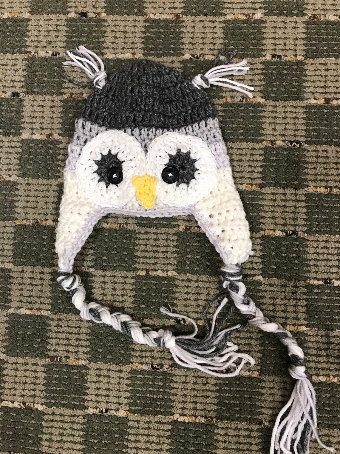 Owl Beanie - Etsy