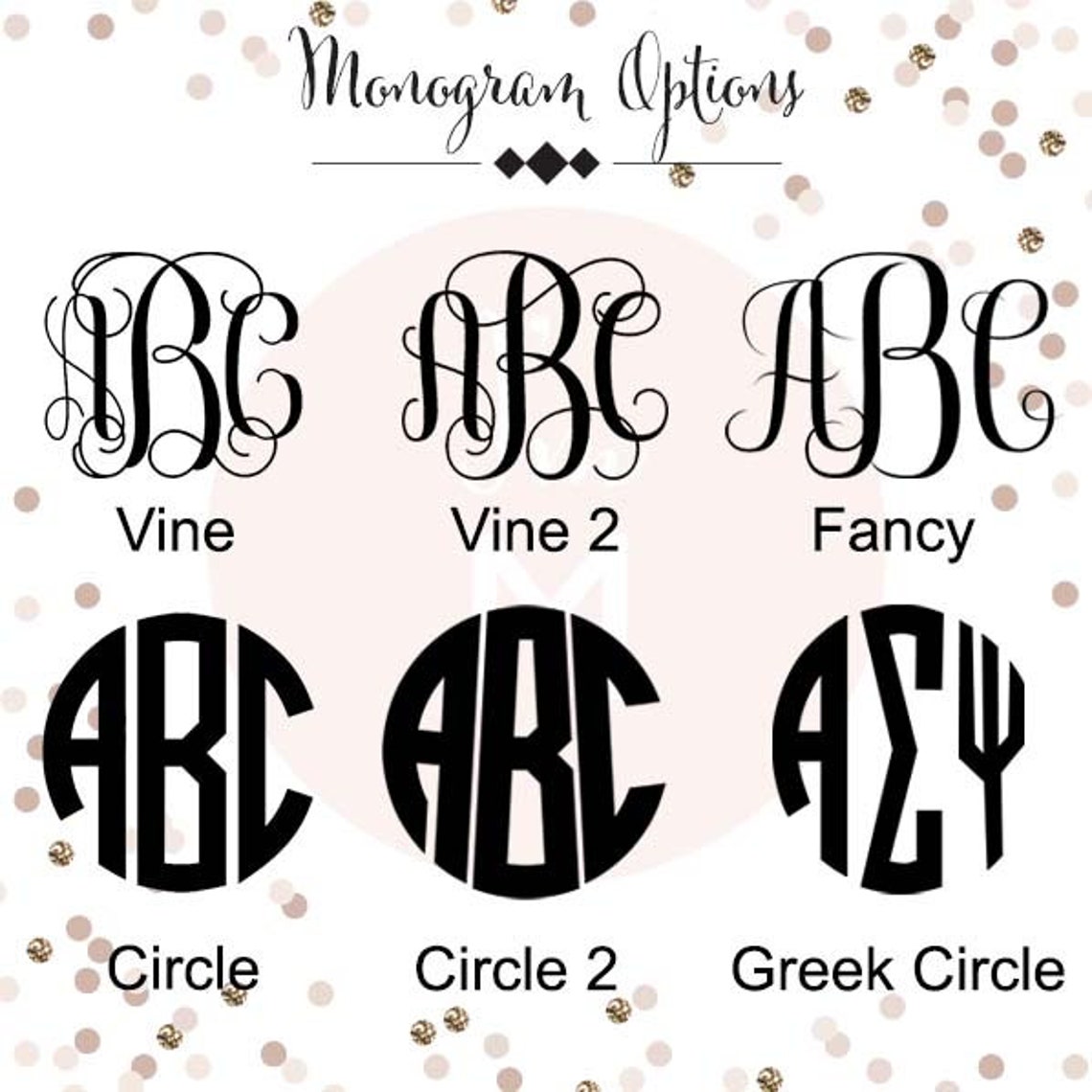 Monogrammed Badge Pharmacy Black Quatrefoil 15 Colors and - Etsy