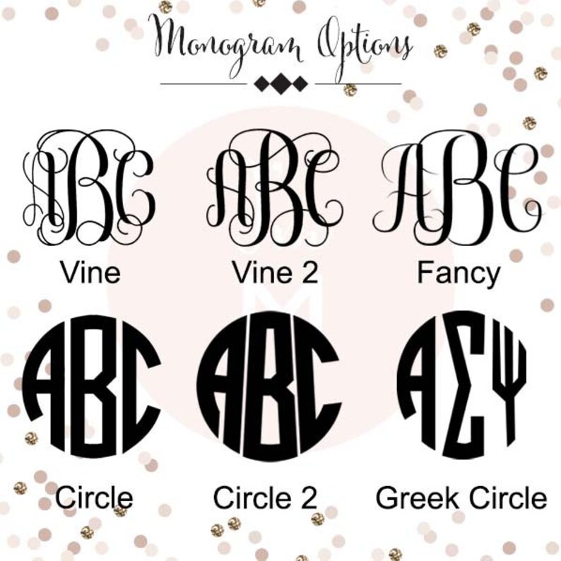 Monogrammed Badge Pharmacy Black Quatrefoil 15 Colors and - Etsy
