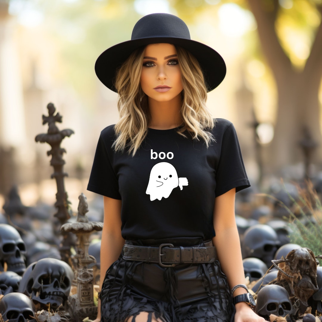 Boo Ghost Tshirt, Halloween Shirt, Funny Halloween Shirt. Funny Ghost ...