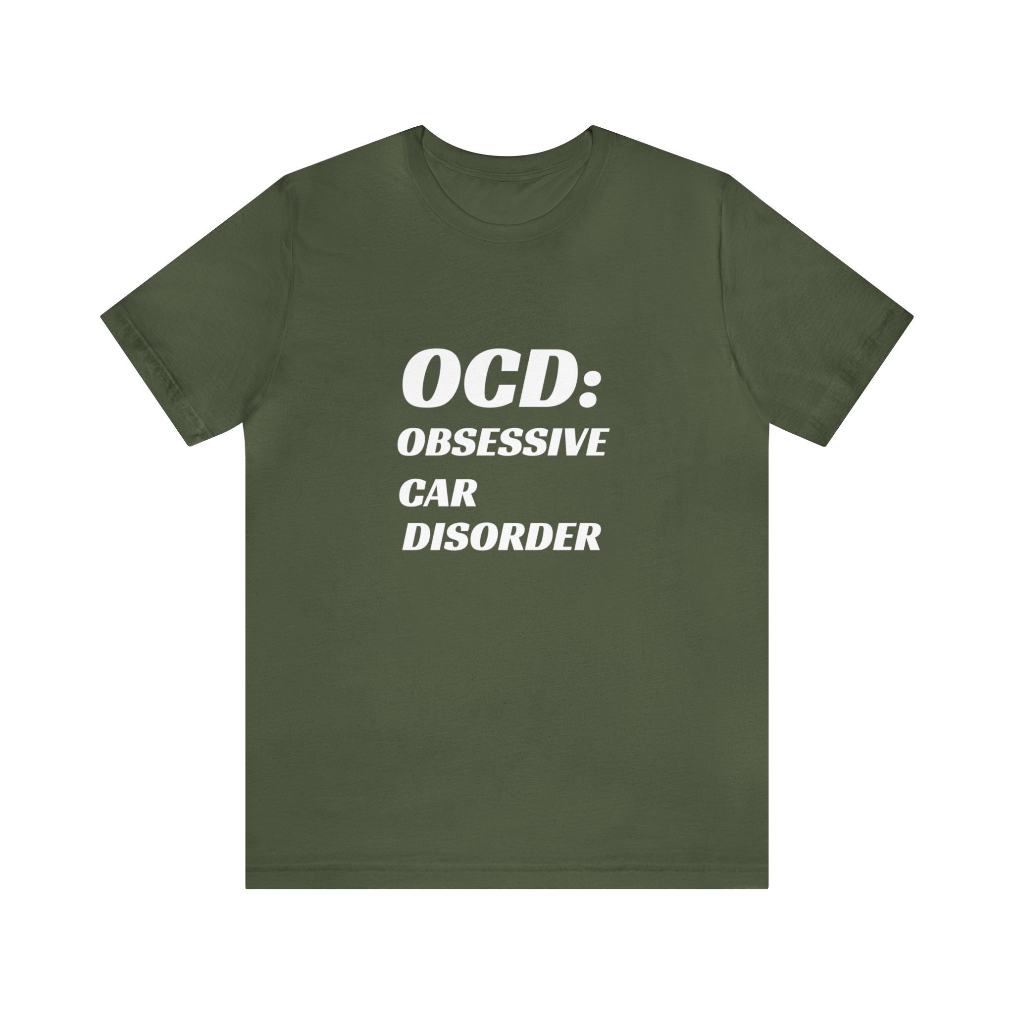 OCD: Obsessive Car Disorder Shirt, Car Guy Gift, Mechanics Shirt, Dad ...