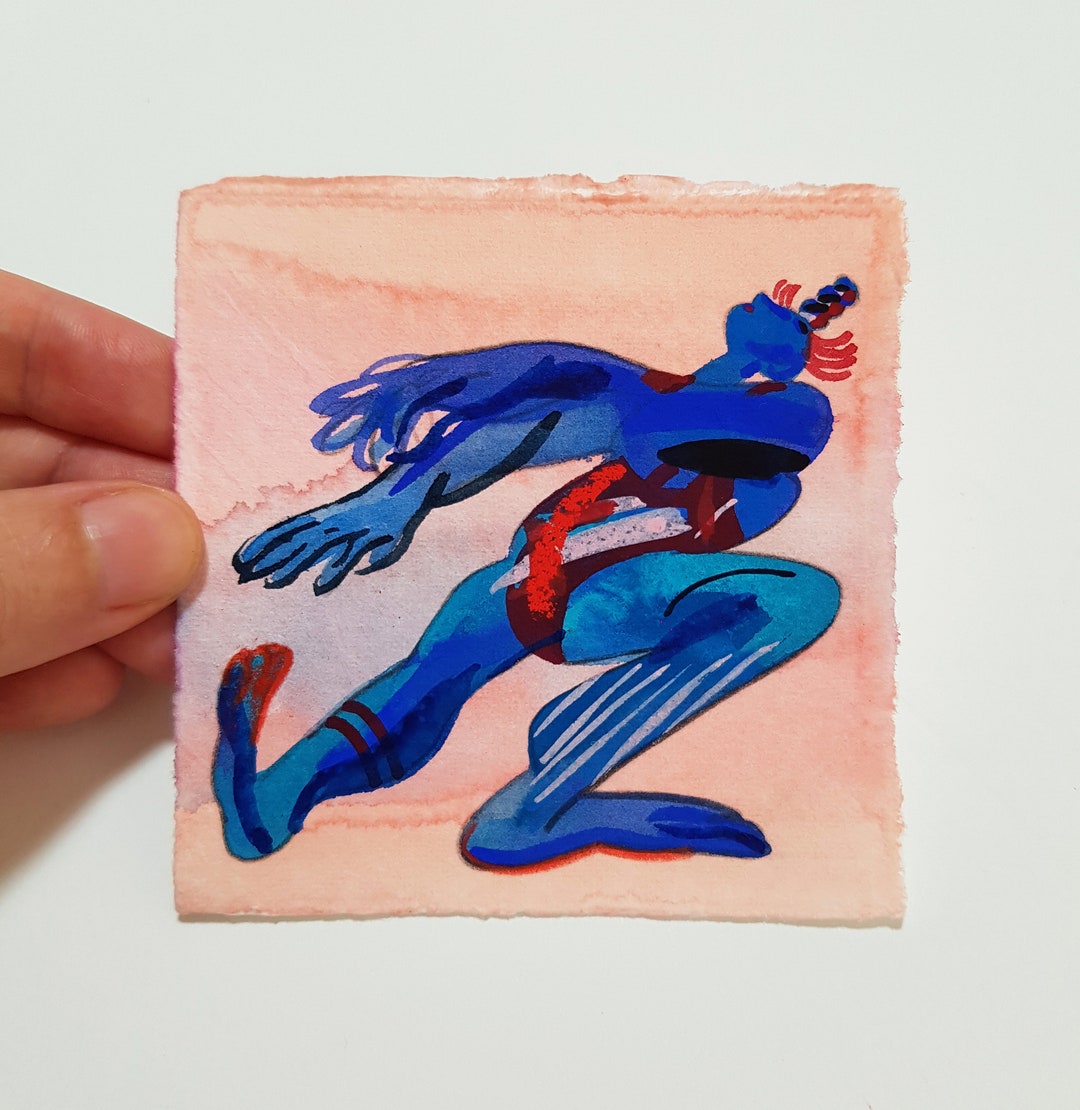 Mini Format / Angry Dance 2 - Etsy