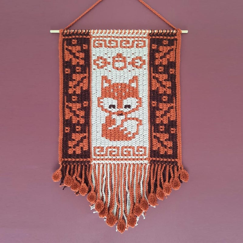 Crochet Mosaic Banner - Etsy