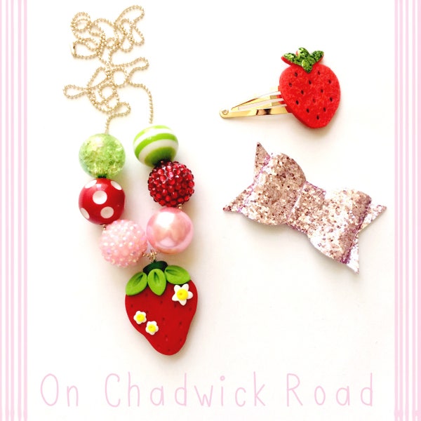 Beaded Strawberry Patch - Etsy
