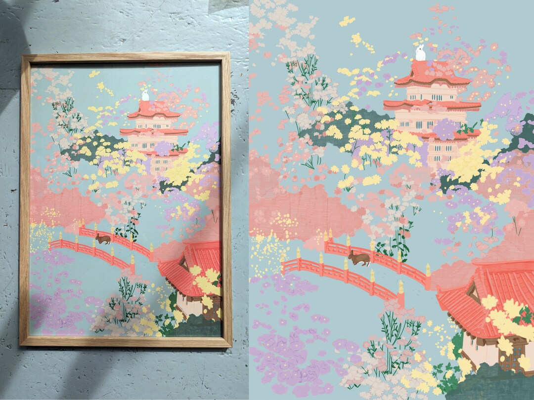 コナイン の国: A Print for Konijn A3 - Etsy