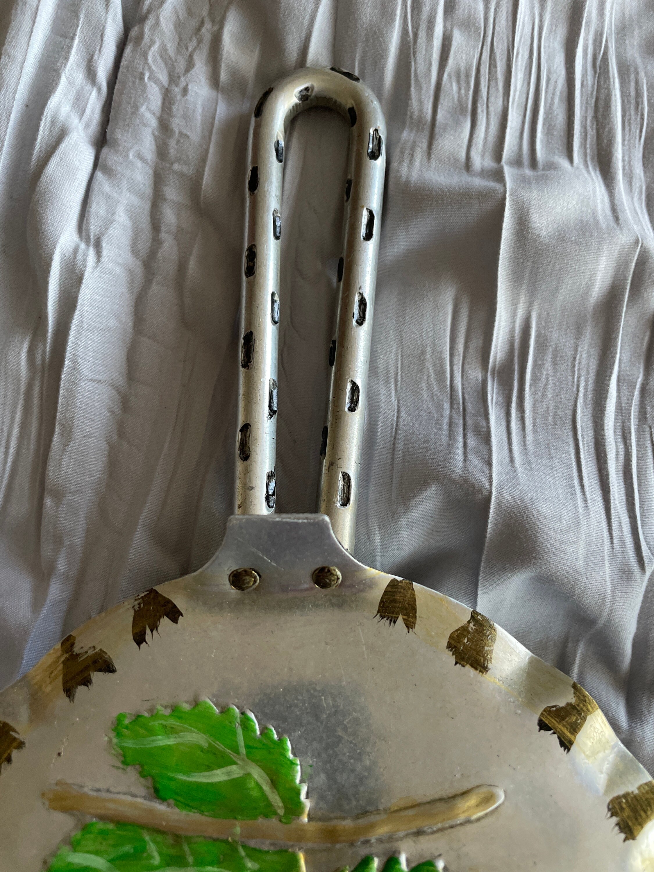 Vintage Aluminum Table Butler - Etsy