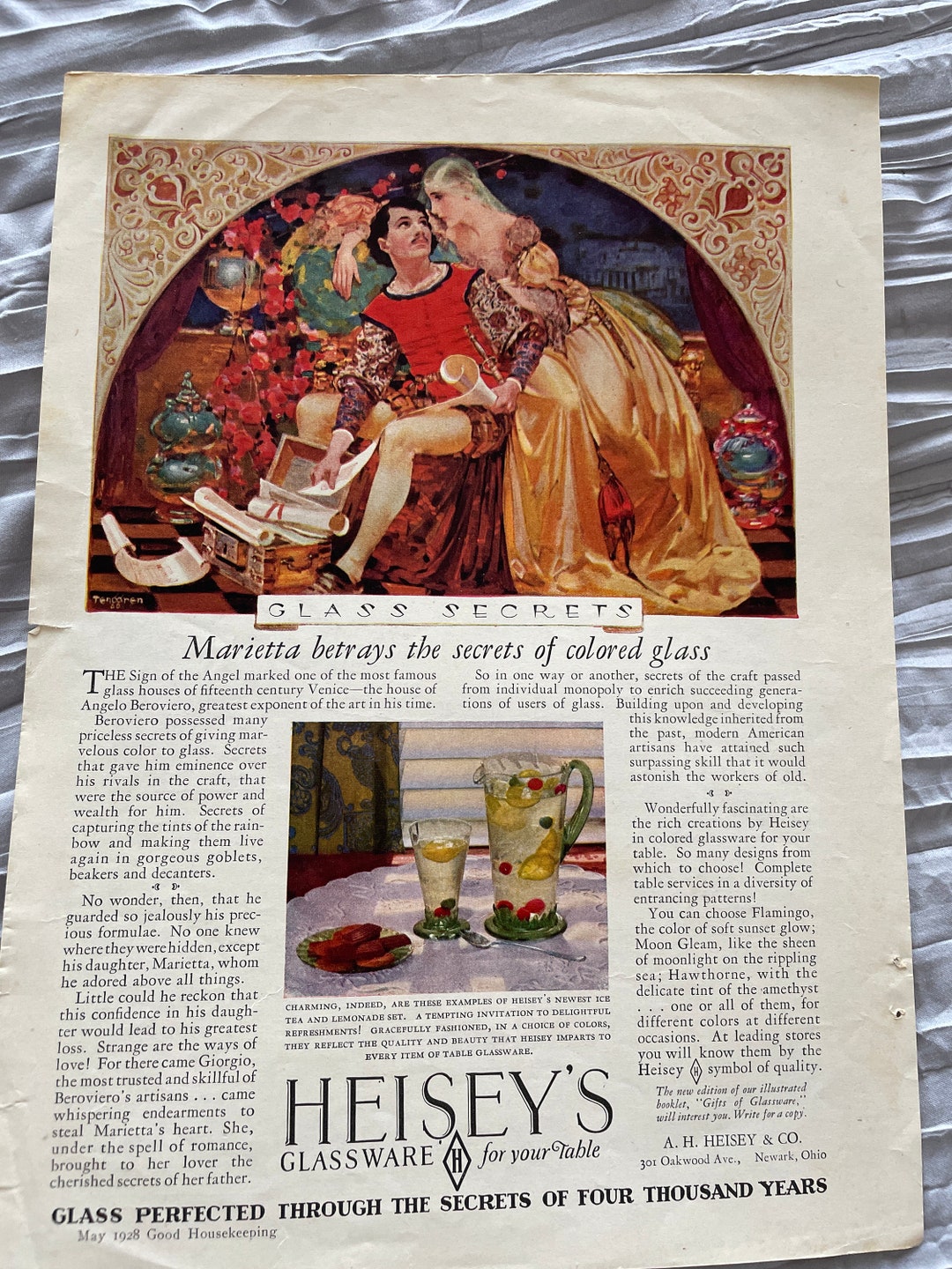 Vintage Good Housekeeping Advertisement May 1928 - Etsy