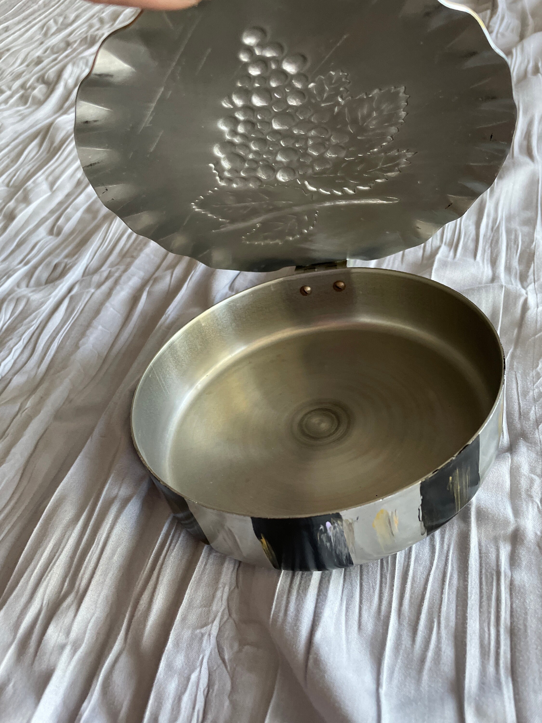 Vintage Aluminum Table Butler - Etsy