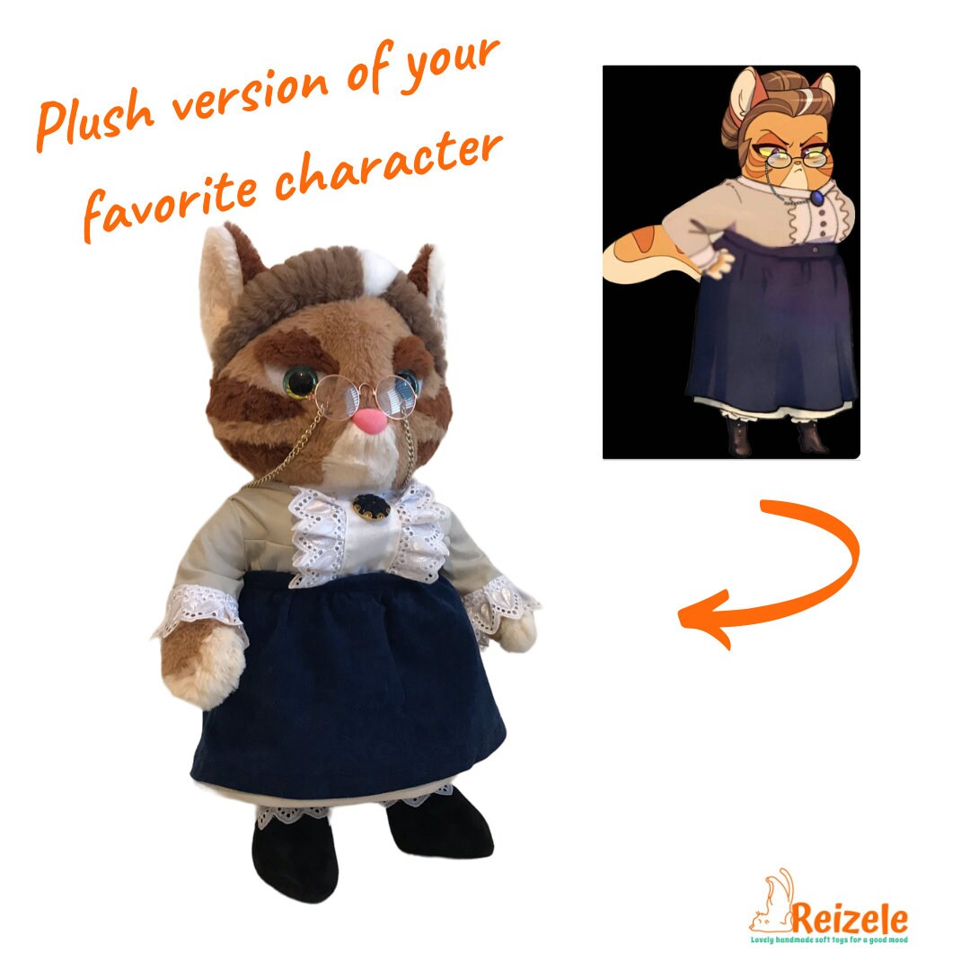 Custom Plushie Toy From Picture, Individual Soft Toy Made to Order ...